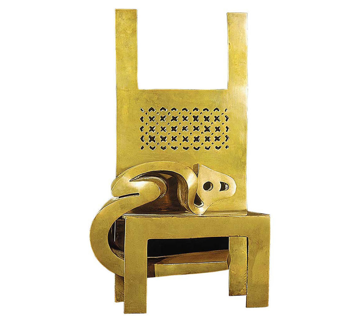 Parviz Tanavoli | Heech and Chair II